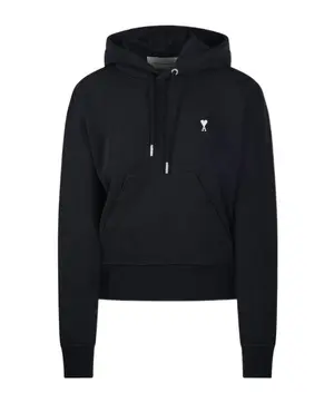AMI Paris De Coeur Logo Hoodie