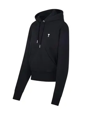 AMI Paris De Coeur Logo Hoodie