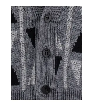 Versace Geometric-pattern Cardigan