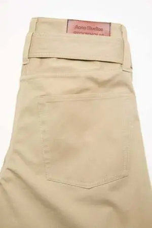 Acne Studios Twill Trousers With Belt