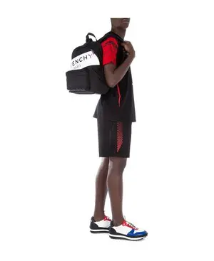 Givenchy Logo Stripe Backpack
