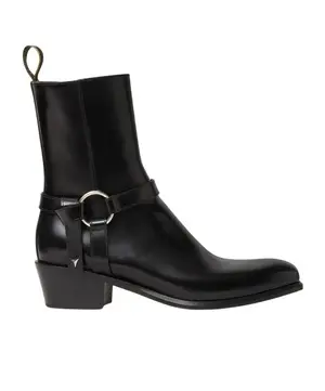 Fendi Double O Ankle Boots - Black