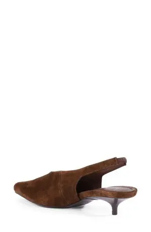 Seychelles All Day Long Slingback Pump - Dark Brown