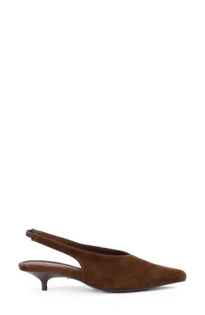 Seychelles All Day Long Slingback Pump - Dark Brown