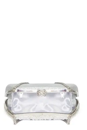 LAUREN LORRAINE Sonya Clutch - Silver
