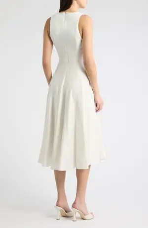 Oddmuse Scoop Neck Midi Dress