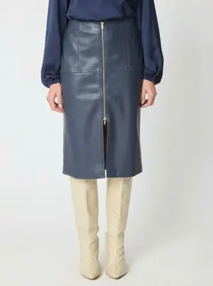GILNER FARRAR Aralyn Skirt - Navy