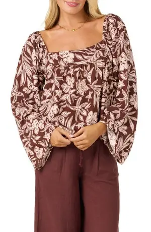 O'Neill Hayzel Floral Long Sleeve Top