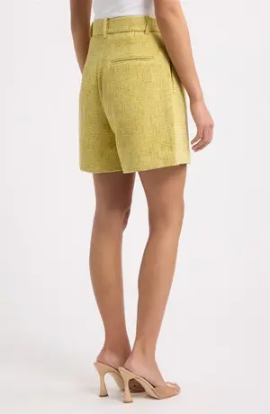 Oddmuse High Waist Tweed Shorts