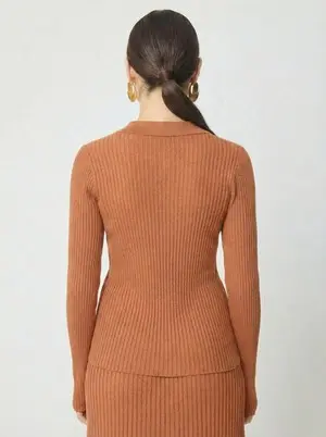 GILNER FARRAR Iris Top - Camel