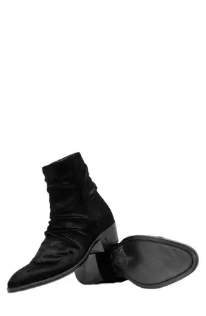 John Varvatos Two Five Two Genuine Calf Hair Zip Boot