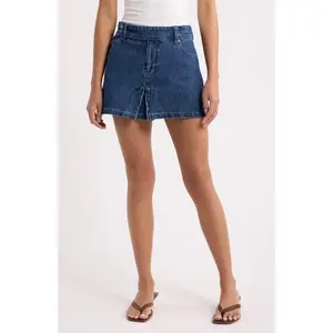 DAZE High Tide Denim Miniskirt - Rush