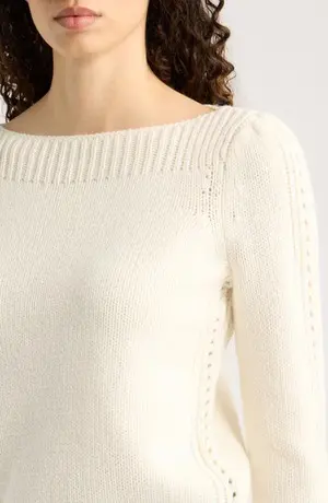 Paige Salvador Wool Blend Sweater