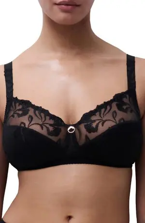 Chantelle Majestic Wireless Bra Black
