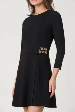 Shoshanna Hardware Ponte Rachel Dress