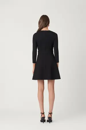 Shoshanna Hardware Ponte Rachel Dress