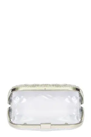 LAUREN LORRAINE Luna Clutch - Silver
