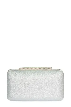 LAUREN LORRAINE Lizo Clutch - Silver