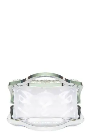 LAUREN LORRAINE Ginger Clutch - Silver