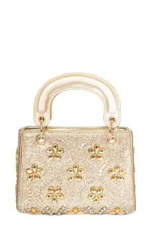 LAUREN LORRAINE Ollie Clutch - Gold