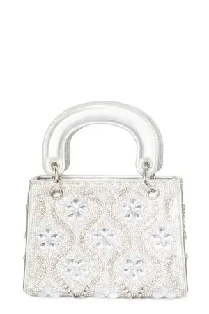 LAUREN LORRAINE Ollie Clutch - Silver