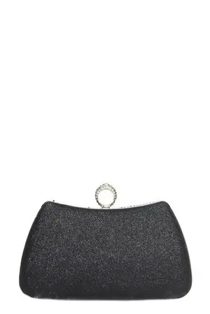 LAUREN LORRAINE Lena Clutch - Black
