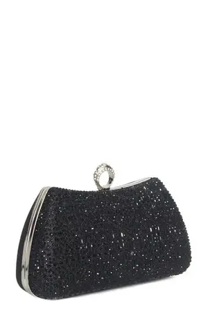 LAUREN LORRAINE Lena Clutch - Black
