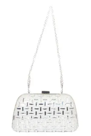 LAUREN LORRAINE Zippy Clutch - Silver