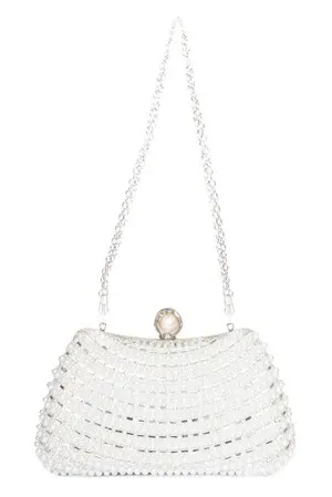 LAUREN LORRAINE Sasha Clutch - Silver