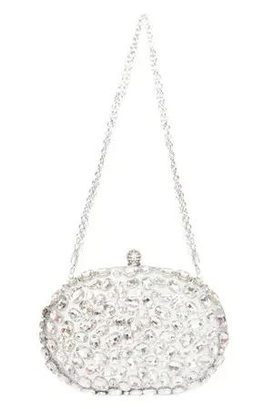 LAUREN LORRAINE Odelle Clutch - Silver