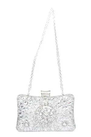 LAUREN LORRAINE Adure Clutch Silver