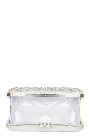 LAUREN LORRAINE Addy Clutch - Silver