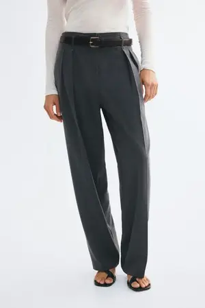 H&M Dress Pants With Belt