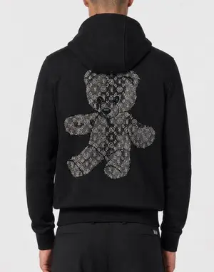 Philipp Plein Hoodie Zip Teddy Stones