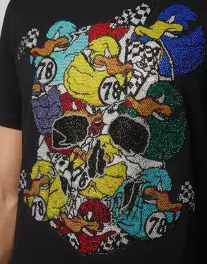 Philipp Plein Jersey T-shirt Plein Ducks Bling