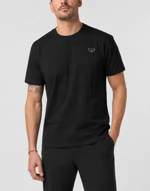 Philipp Plein Jacquard T-shirt Monogram Men Black