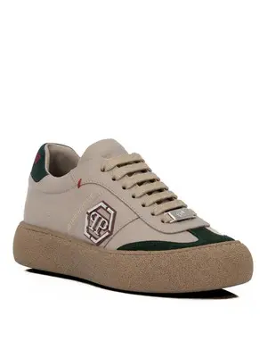 Philipp Plein Low-top Retro Hustle Unisex Beige