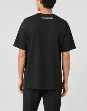 PLEIN SPORT Round Neck T-shirt Basic