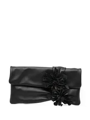JIMMY CHOO Zandra Clutch Bag - Black