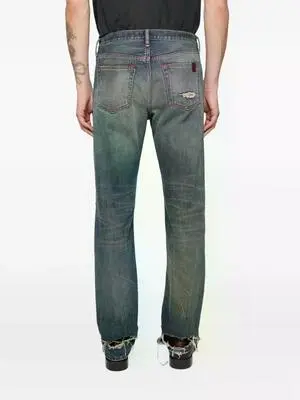 Acne Studios Re-edition Worn Jeans 1996m Mid Waist Straight Leg