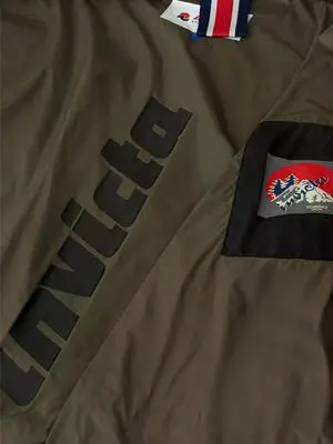 INVICTA Logo-patch Hooded Jacket - Black