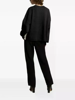 Alberta Ferretti Ruffle-trimmed Sweater