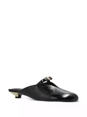 GANNI Bow-detail Mules