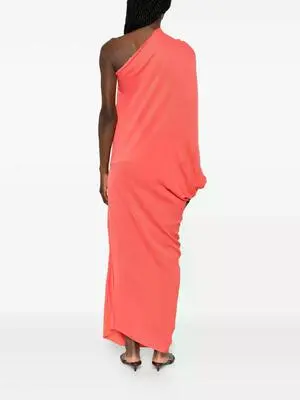 CORTANA One-shoulder Draped Dress