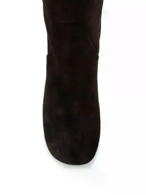 LISKA Buckle-detail Knee-high Boots