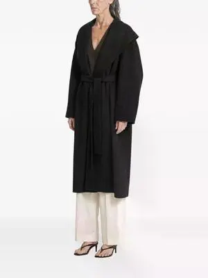 TOTEME Hooded Belted Coat
