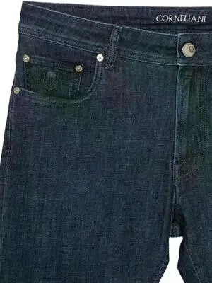 Corneliani Logo-patch Jeans