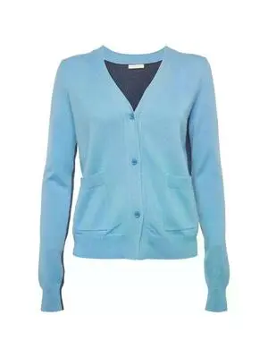 Chloé Cashmere V-neck Cardigan - Blue