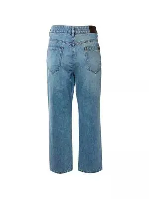 Brunello Cucinelli Logo-detail Straight-fit Jeans