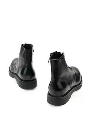 DOUCAL'S Lace-up Leather Ankle Boots
